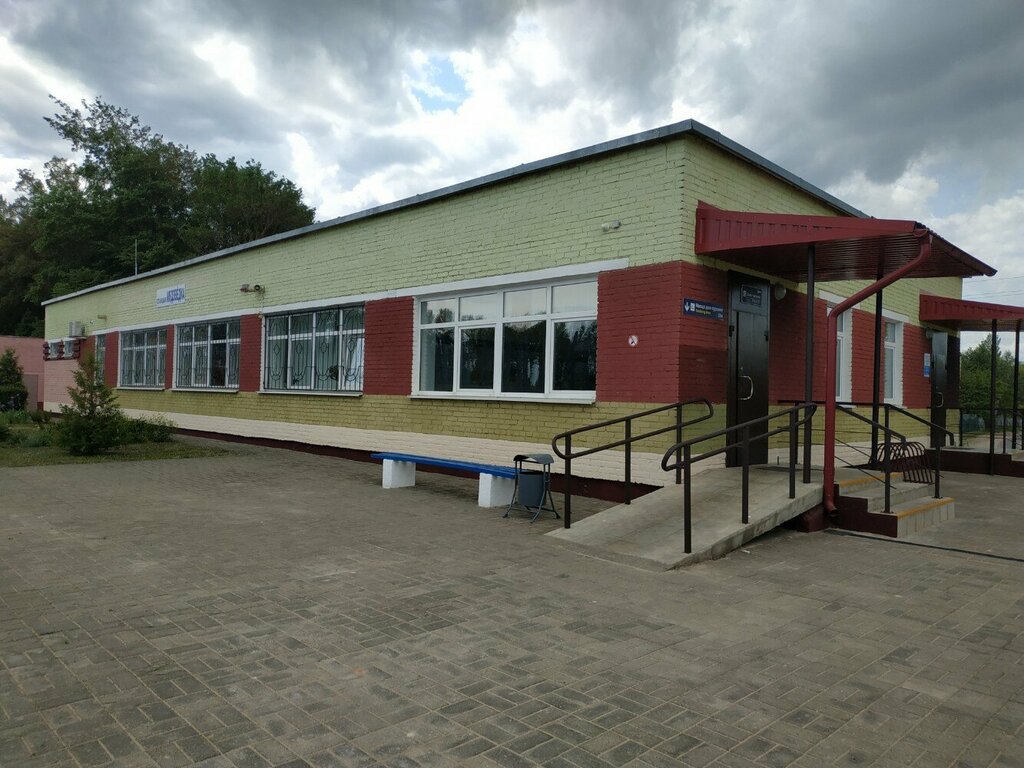 Tren garları Train station, Vitebskaya oblastı, foto