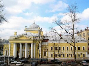 Moscow Choral Synagogue (Bolshoy Spasoglinischevsky Lane No:10), sinagoglar  Moskova'dan