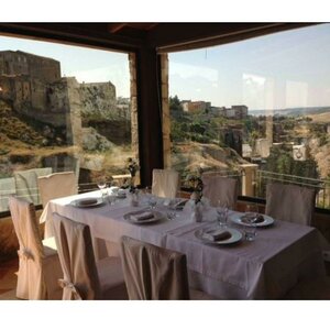 Madonna della Stella Resort (Apulia, Bari, Gravina in Puglia), restoran  Puglia'dan