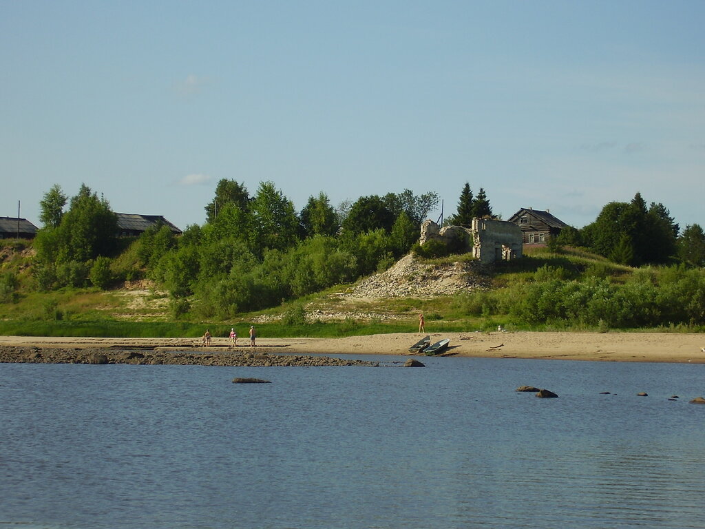 Turistik yerler Руины, Arhangelskaya oblastı, foto