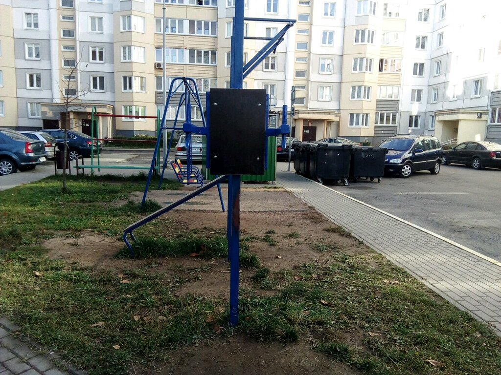 Spor alanı Спортплощадка, воркаут, Minsk, foto