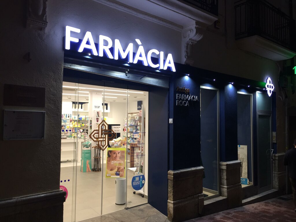 Eczaneler Farmàcia Antiga Farmàcia Roca, Katalonya, foto