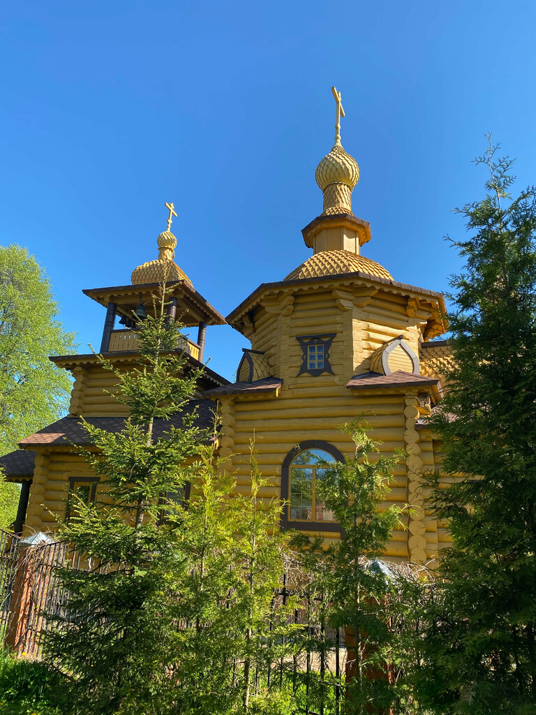 Ortodoks kiliseleri Tserkov Serafima Sarovskogo V Timokhovo, Moskova ve Moskovskaya oblastı, foto