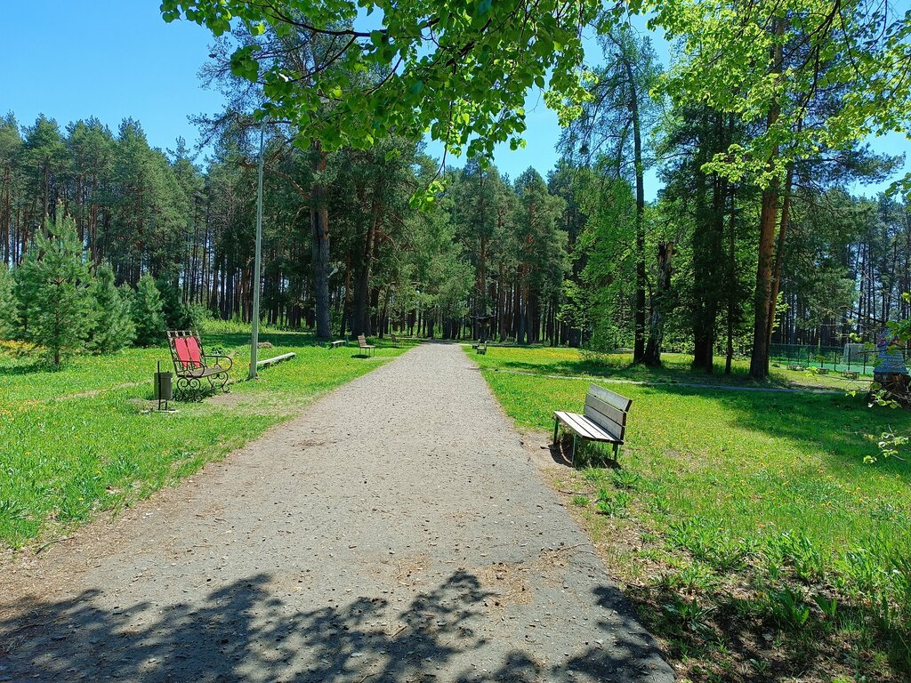 Kültür ve eğlence parkları Подосиновский парк, Kirovskaya oblastı, foto
