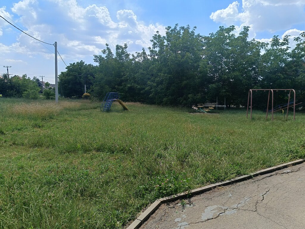 Kültür ve eğlence parkları Колосистый сквер, Krasnodarski krayı, foto