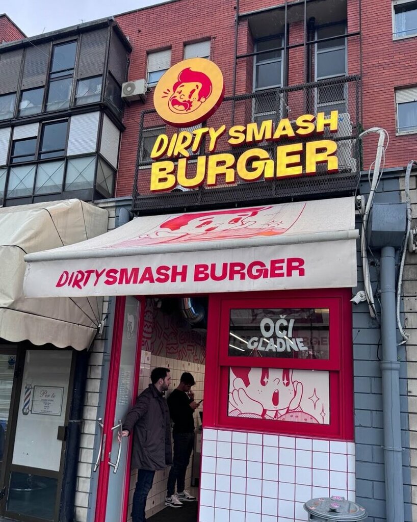 Fast food Oči Gladne, Belgrad, foto