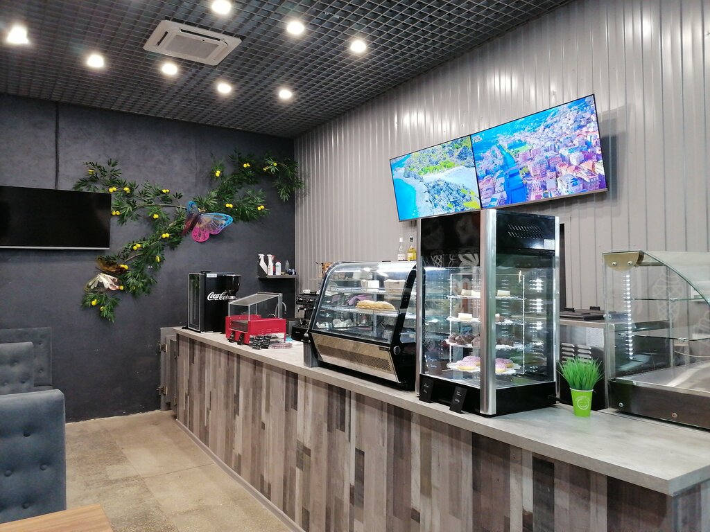 Kahve dükkanları Limonchello & A, Kırım Cumhuriyeti, foto