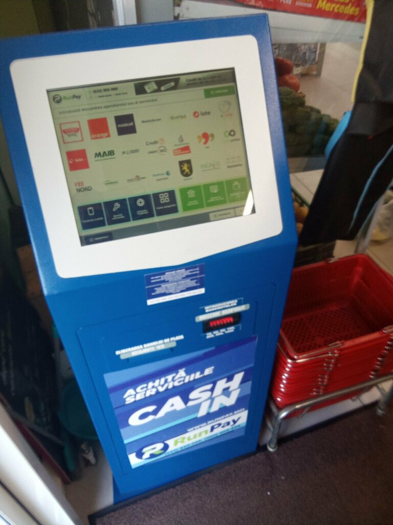 Ödeme terminali RunPay, Kişinev, foto