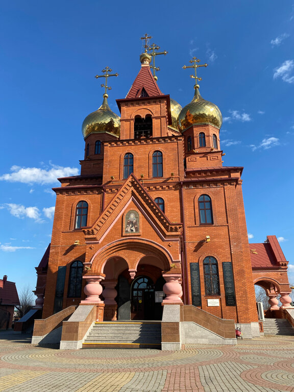 Ortodoks kiliseleri Khram prepodobnogo Sergiya Radonezhskogo g. Ust-Labinska, Ust‑Labinsk, foto
