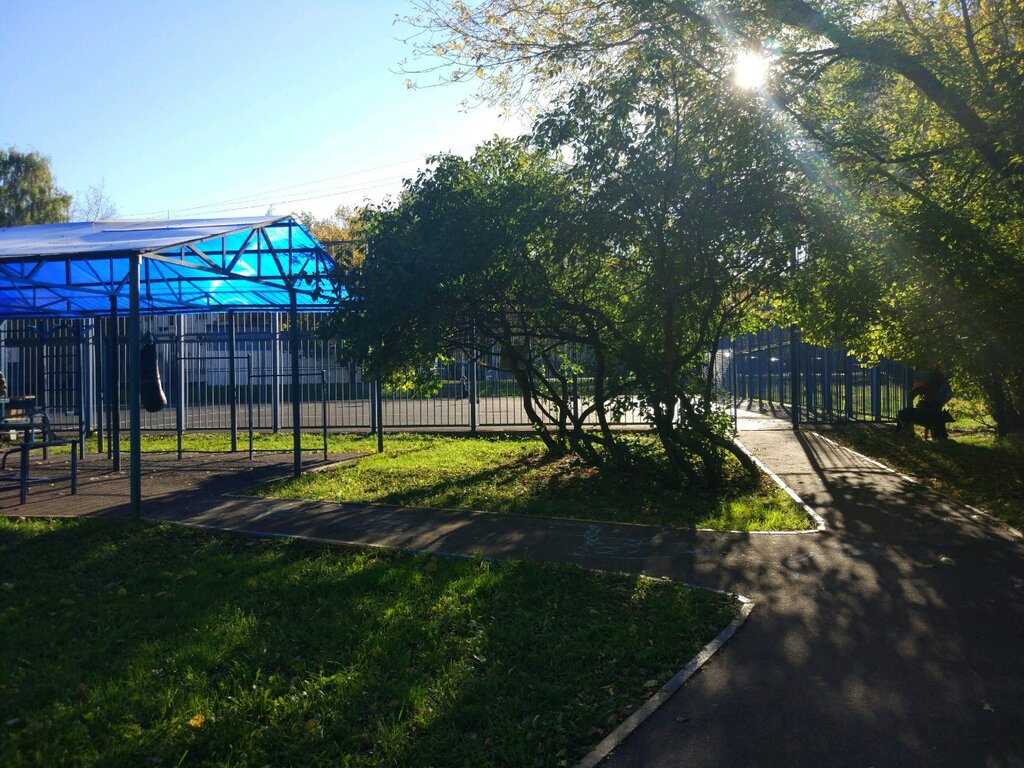 Spor alanı Футбольная площадка, Moskova, foto