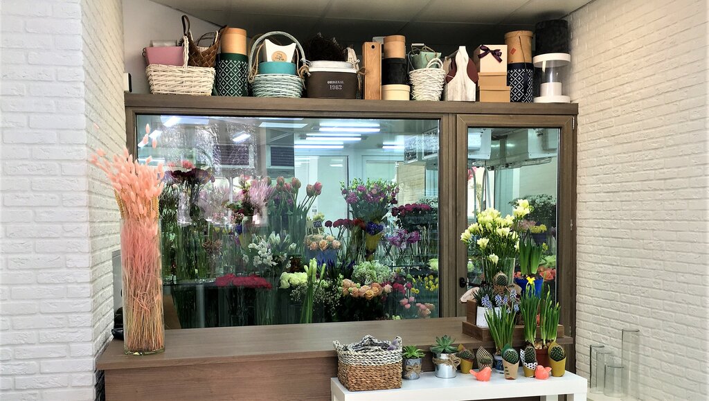 Çiçekçiler Ceh floristiki, Moskova, foto