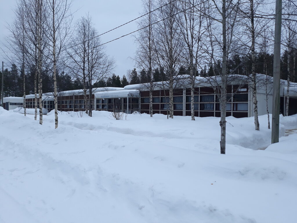 Hastaneler Bolnitsa Rayonnaya Tsentralnaya Loukhskaya, Pyaozersky filial, Mu, Karelya, foto