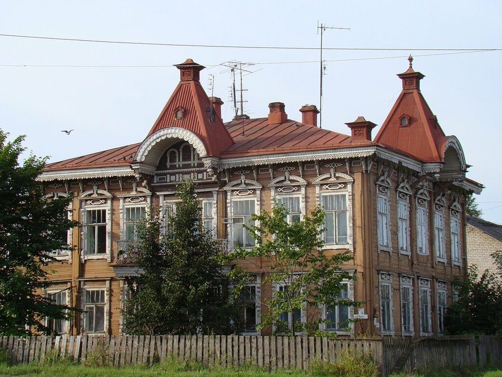 Turistik yerler Дом Баруздина-Хильтова, Krasniy Holm, foto