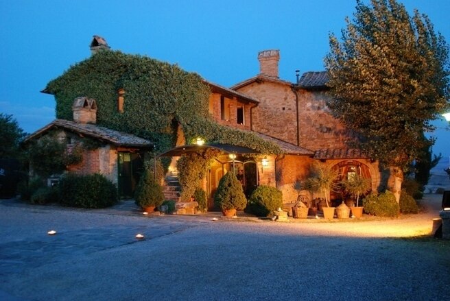 Restoran Ristorante La Taverna del Barbarossa, Toskana, foto