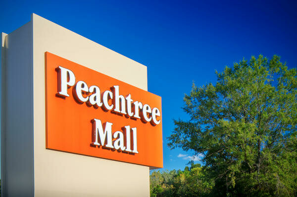 Alışveriş merkezleri Peachtree Mall, Georgia Eyaleti, foto