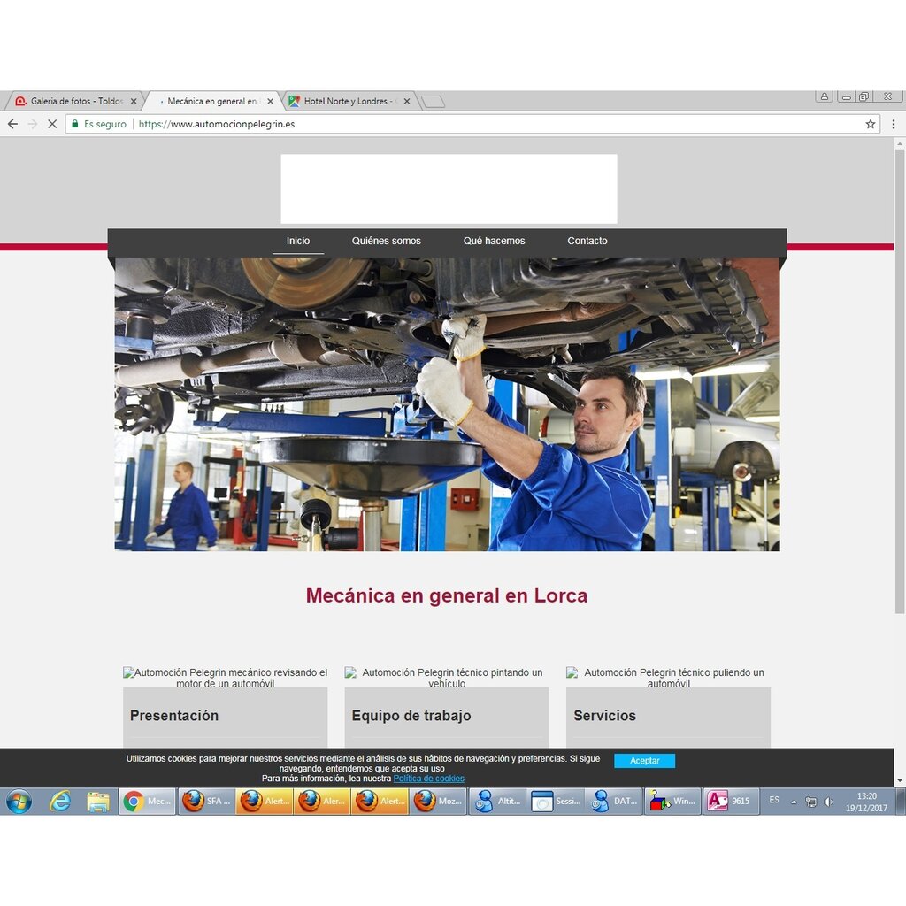 Otomobil servisi Automocion Pelegrin, Murcia, foto
