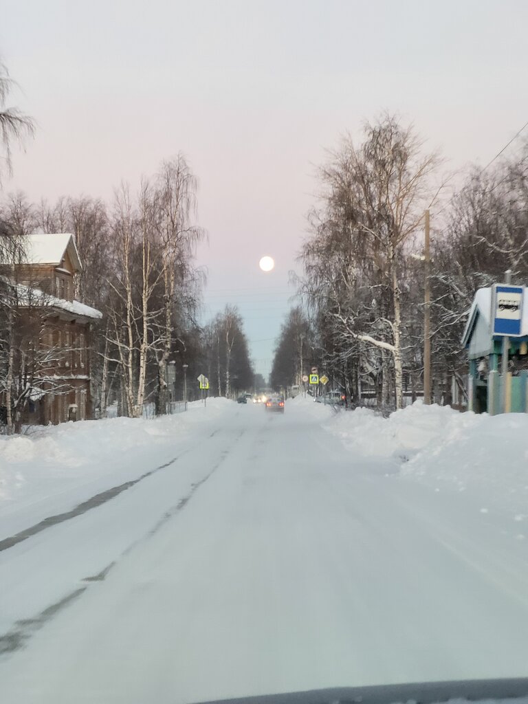 Yol yapımı ve bakımı Mezenskoe dorozhnoe upravleniye, Arhangelskaya oblastı, foto