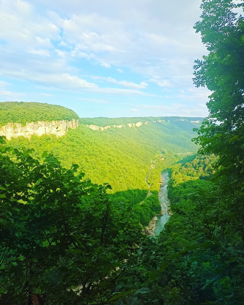 Seyir terası Смотровая площадка, Adıge Cumhuriyeti, foto