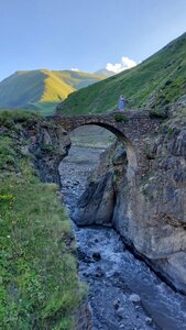 Старинный мост в села Фий (Republic of Daghestan, Akhtynskiy rayon, selskoye poseleniye Fiy), turistik yerler  Dağıstan'dan