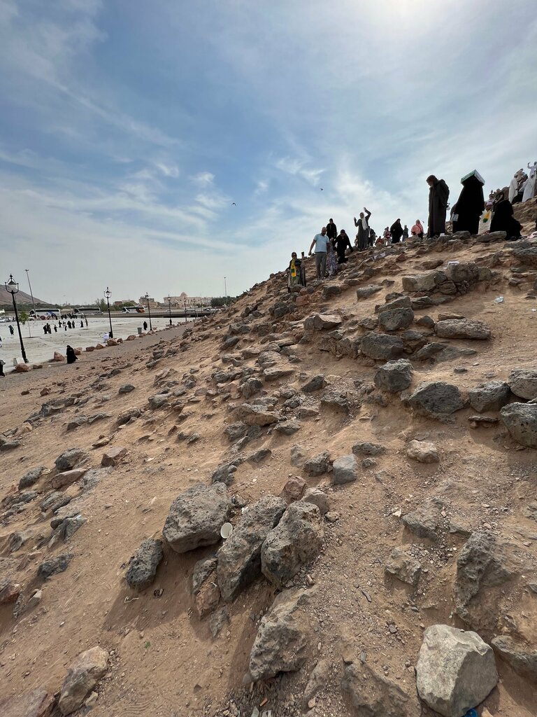 Dağ zirvesi Errumat Tepesi, Medine, foto