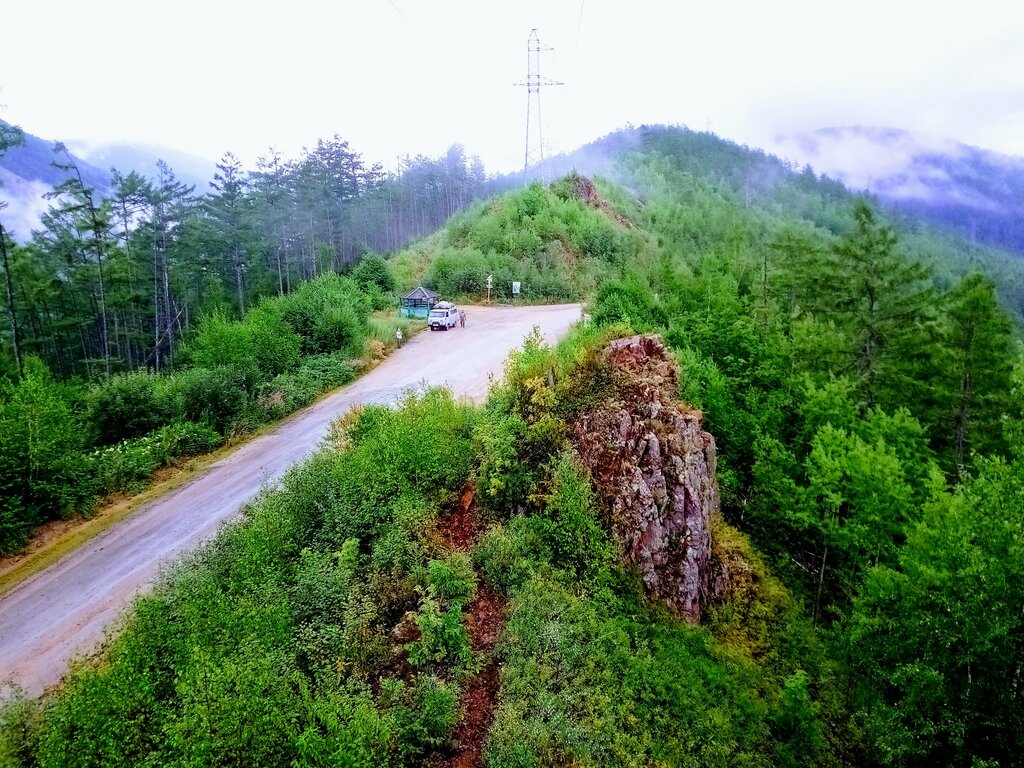 Dağ geçidi Аксакинский перевал, Habarovski krayı, foto
