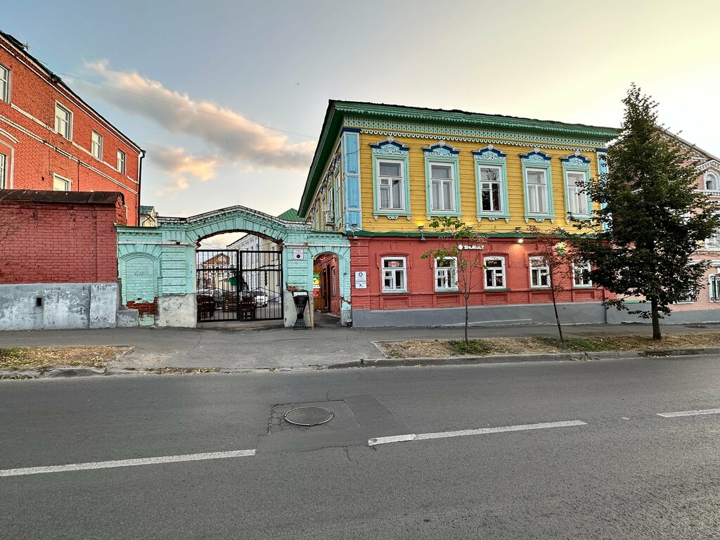 Kahve dükkanları Shongut, Kazan, foto