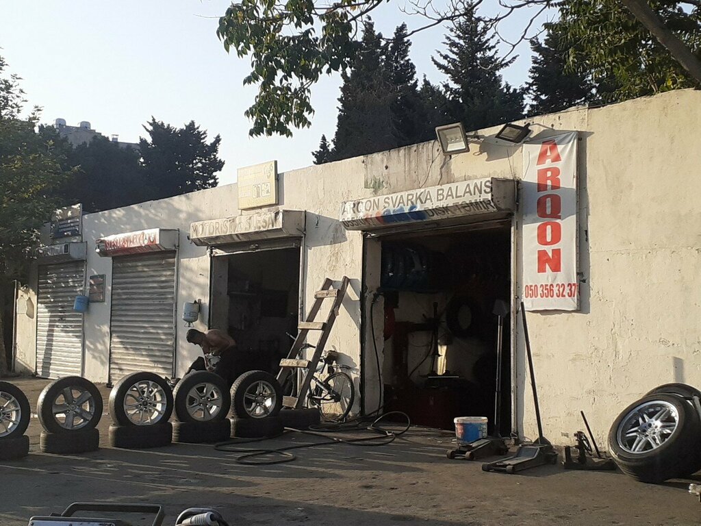 Oto lastik tamiri Balans, Bakü, foto
