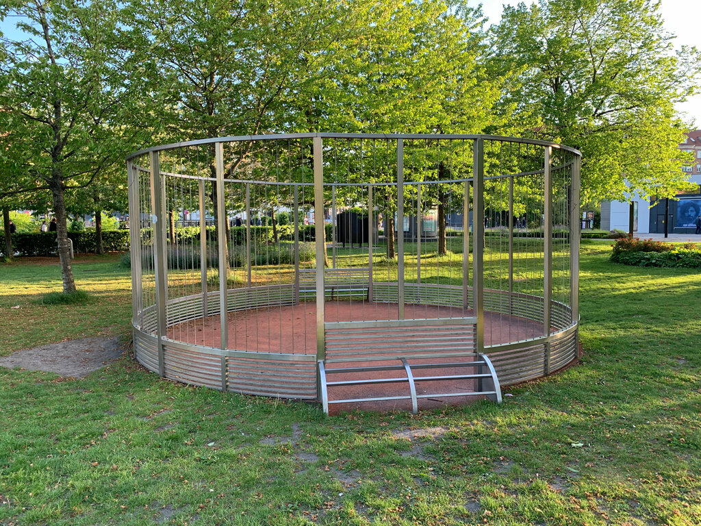 Kültür ve eğlence parkları Mølleparken, Aarhus, foto