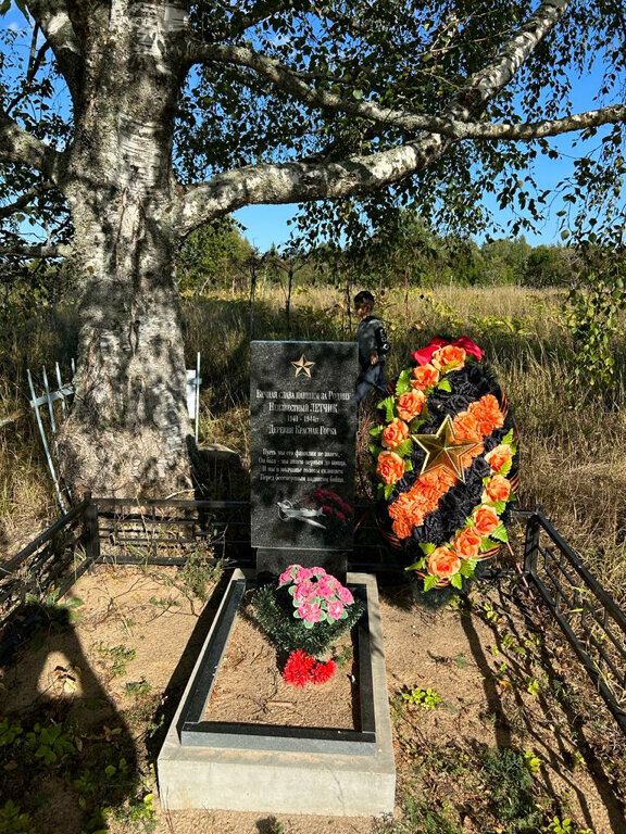 Anıt, heykel Могила неизвестного лётчика, Saint‑Petersburg ve Leningradskaya oblastı, foto