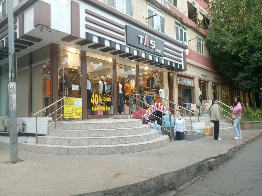 Giyim mağazası Taş Man, Bakü, foto