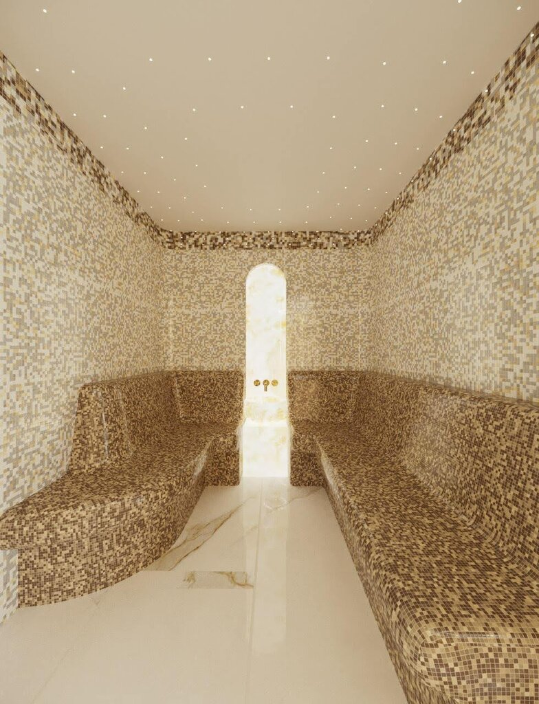 Hamam ve sauna inşaatı Hpcon, Astana, foto