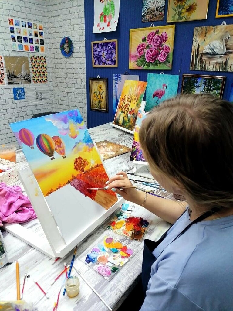 Sanat atölyeleri Vkrackax, Novokuznetsk, foto