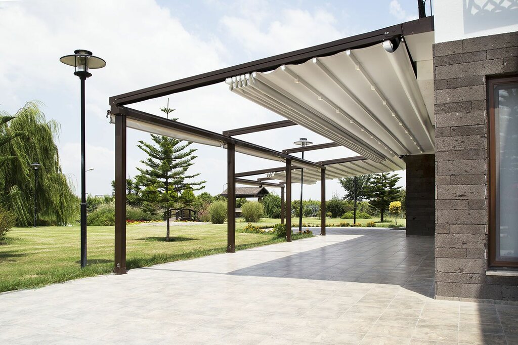 Kış bahçeleri, teraslar, verandalar Pergolas, Krasnodar, foto
