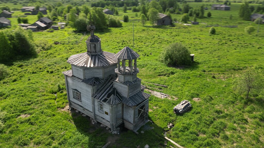 Ortodoks kiliseleri Chapel of the Smolensk Icon of Our Lady, Arhangelskaya oblastı, foto