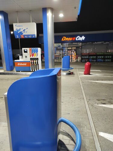 Benzin istasyonu Gazpromneft, Krasnodarski krayı, foto