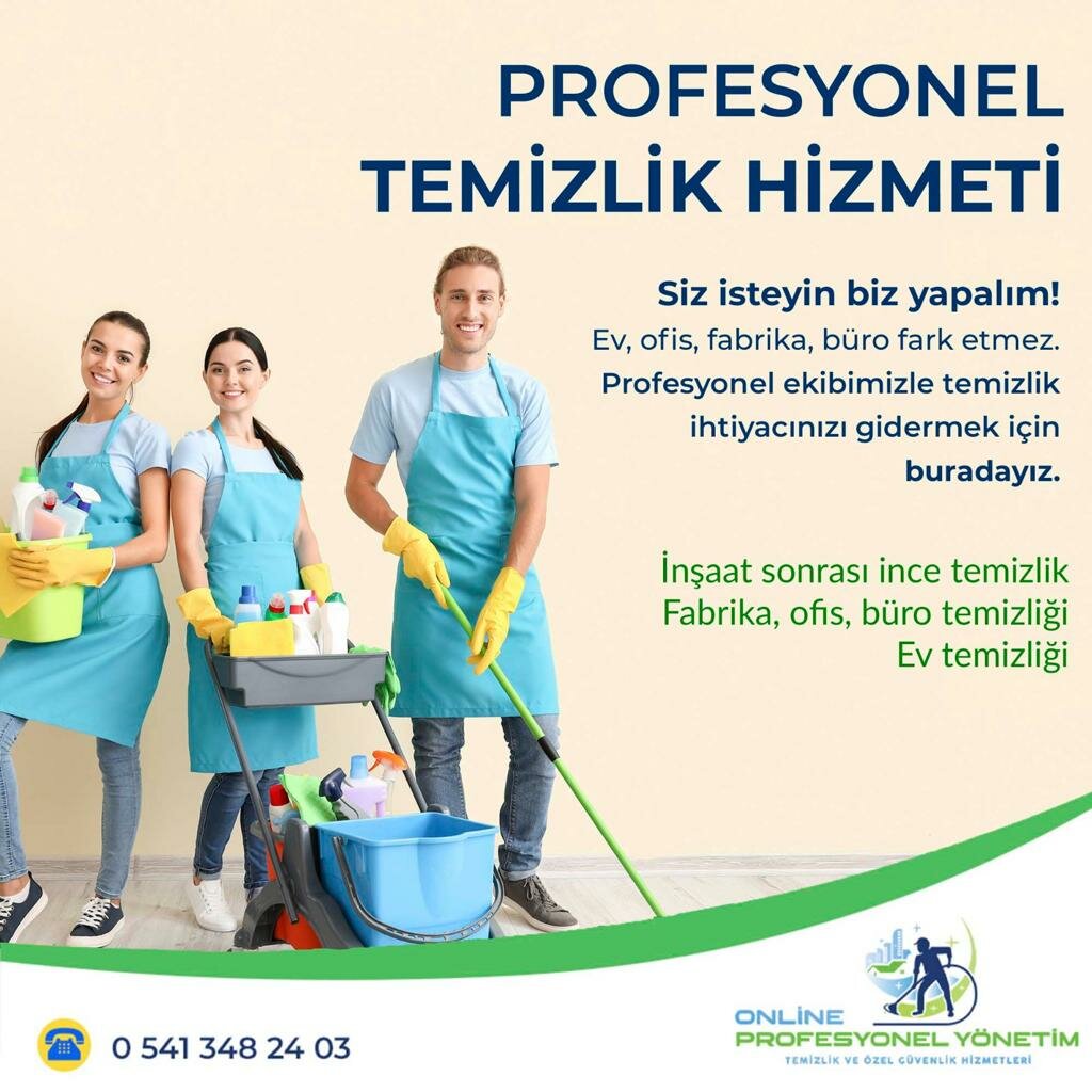 Temizlik şirketleri Online Profesyonel Yönetim Temizlik ve Özel Güvenlik Hizmetleri, Akşehir, foto