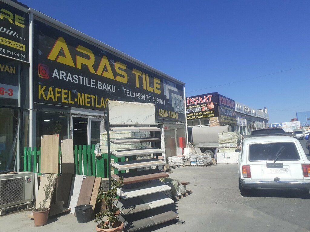 Seramik fayans Aras Tile, Bakü, foto