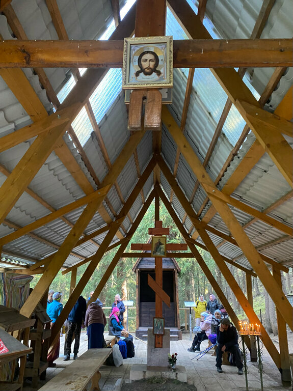 Dini kurslar Seraphim-Feognost Aksai Hermitage, Almatı eyaleti, foto