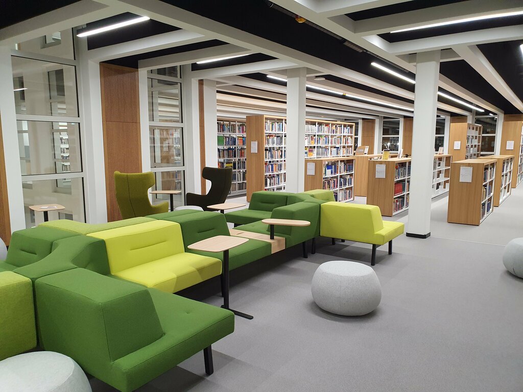 Kütüphaneler Universitätsbibliothek Georgius Agricola, Freiberg, foto