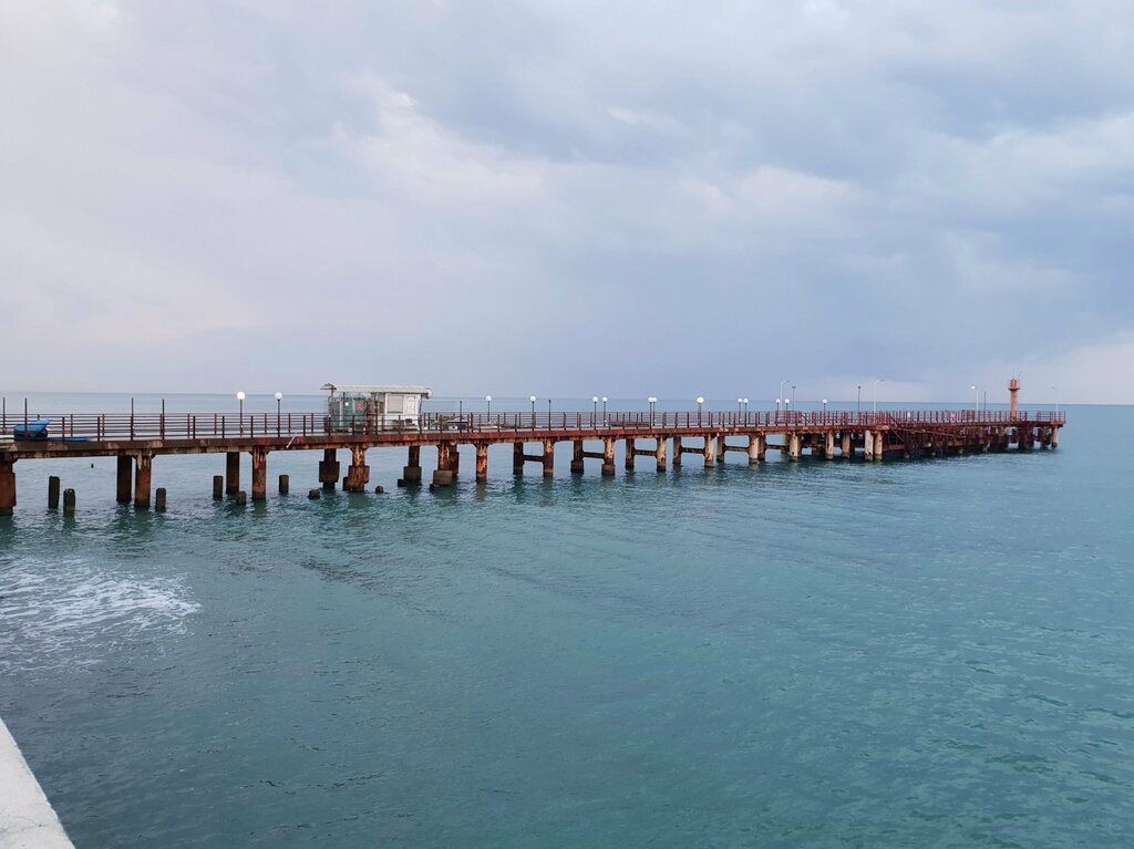 i̇skele Пассажирский пирс Лоо, Krasnodarski krayı, foto