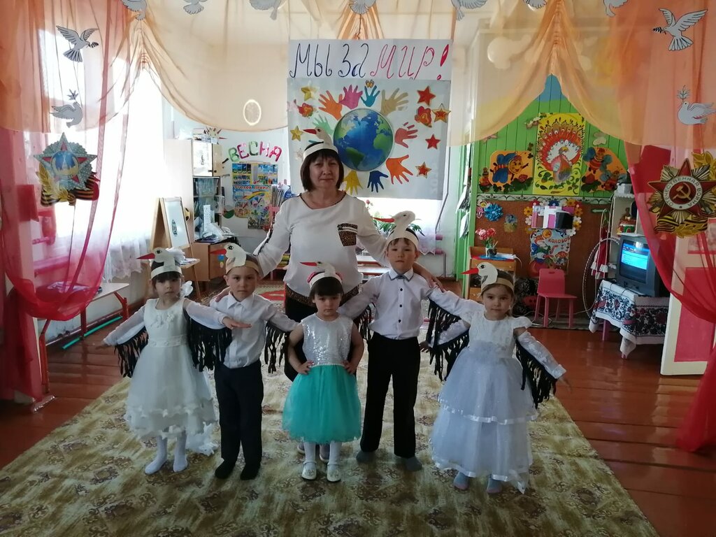 Anaokulları Большебичинский детский сад, Omskaya oblastı, foto