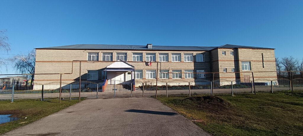 Ortaokul Srednyaya obshcheobrazovatelnaya shkola Mou, Saratovskaya oblastı, foto