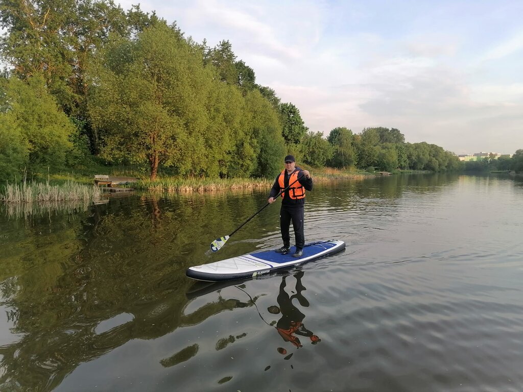 Kürek sörfü F-sup, Moskova, foto