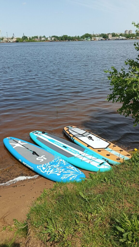 Kürek sörfü White sup, Cherepovets, foto