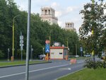Контрольно-пропускной пункт № 1 (Moscow, Lebedeva Street), geçiş noktaları, güvenlik kontrol alanı  Moskova'dan