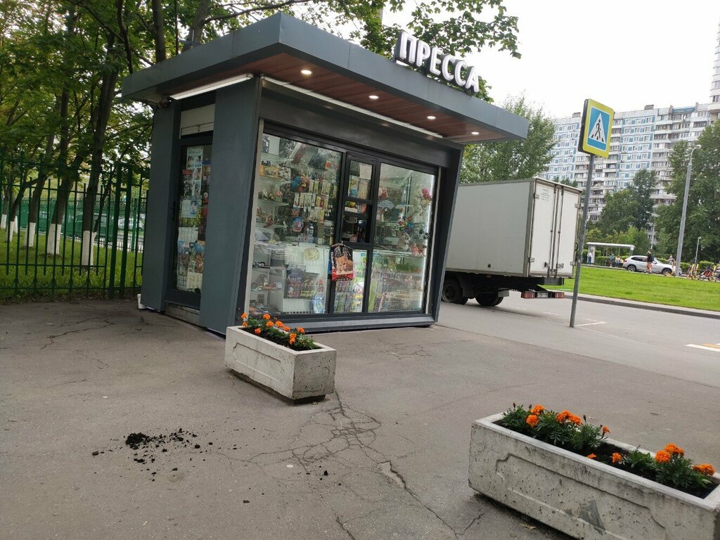 Gazete bayi Медиа-Селект, Moskova, foto