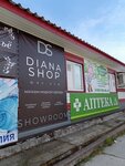 Diana Shop (ulitsa Stroiteley No:17, posyolok gorodskogo tipa Pelym), giyim mağazası  Sverdlovskaya oblastından