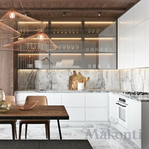 Mutfak mobilyaları Makonti, Moskova, foto