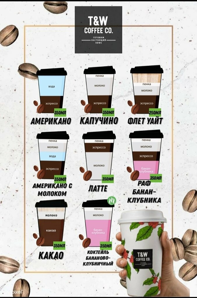 Al götür kahve Take&Wake Coffee, Riazanskaya oblastı, foto