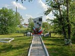 Погибшим воинам в Великой Отечественной войне (Sennaya ulitsa No:2, posyolok Maslyanskiy), anıt, heykel  Tümen (Tiumenskaya) oblastından